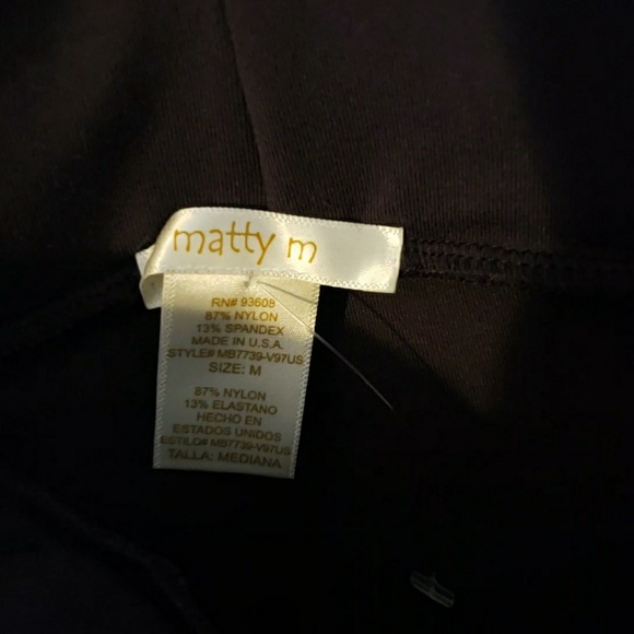 Matty M | Pants & Jumpsuits | Matty M Leggings Size Medium | Poshmark